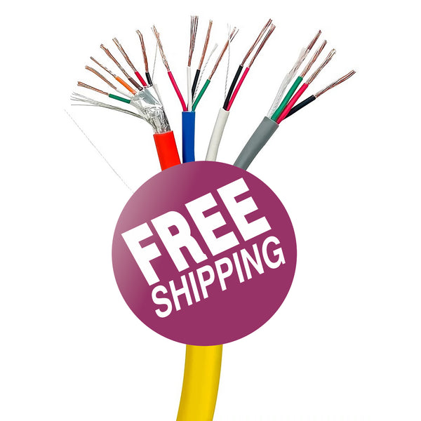 1000Ft Access Control Cable Plenum (CMP) Yellow All-In-One bundled ...