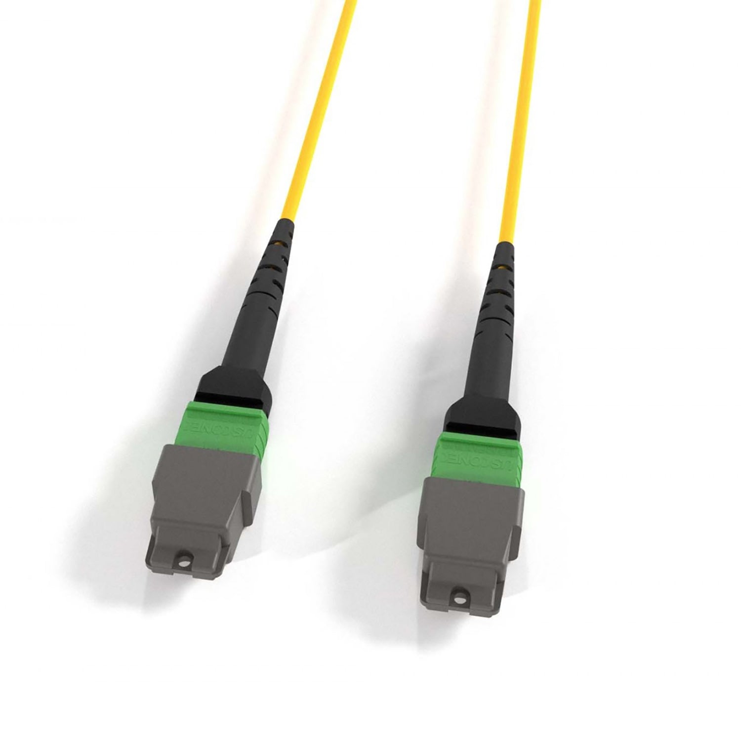 MTP-MTP APC F/F SingleMode 9/125 (OS2) Fiber Optic Cable Plenum Type B ...