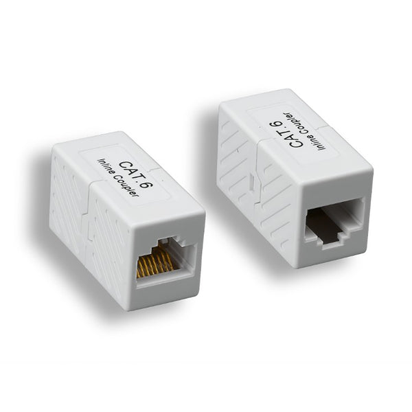RJ45 Cat6 Inline Coupler F/F White | Eagle Cat6 Inline Couple– EAGLEG.COM