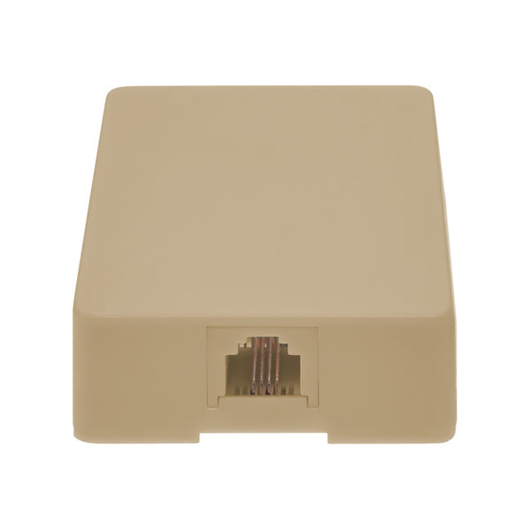 RJ11 Modular 6P4C 1 Port Surface Mount Box | RJ11 Surface Mount Box ...