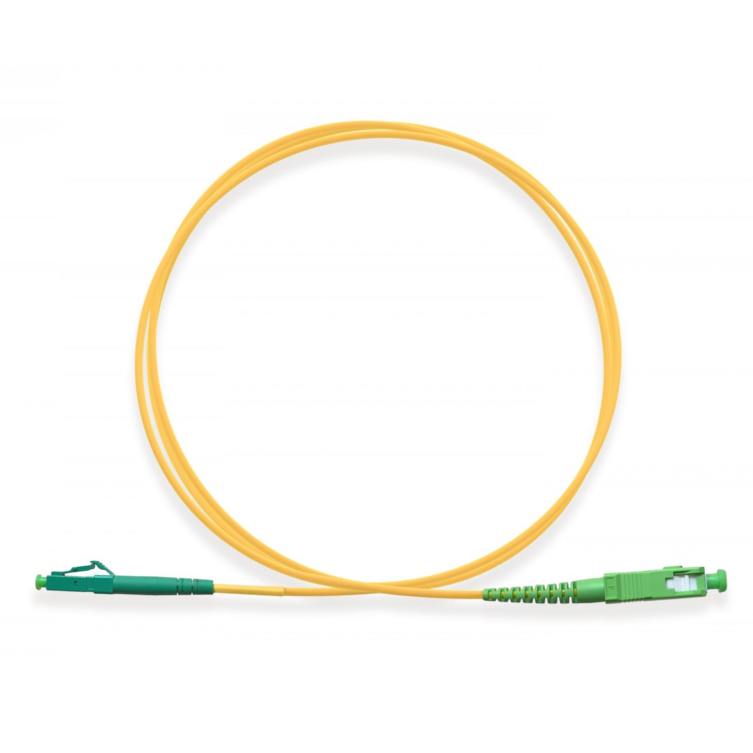 LC/APC to SC/APC Simplex Single-Mode 9/125 Fiber Optic Cable– EAGLEG.COM