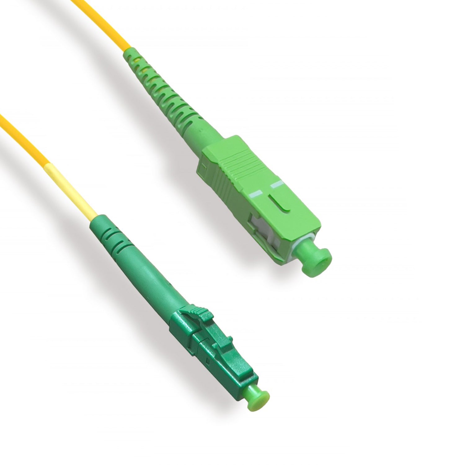 LC/APC to SC/APC Simplex Single-Mode 9/125 Fiber Optic Cable– EAGLEG.COM