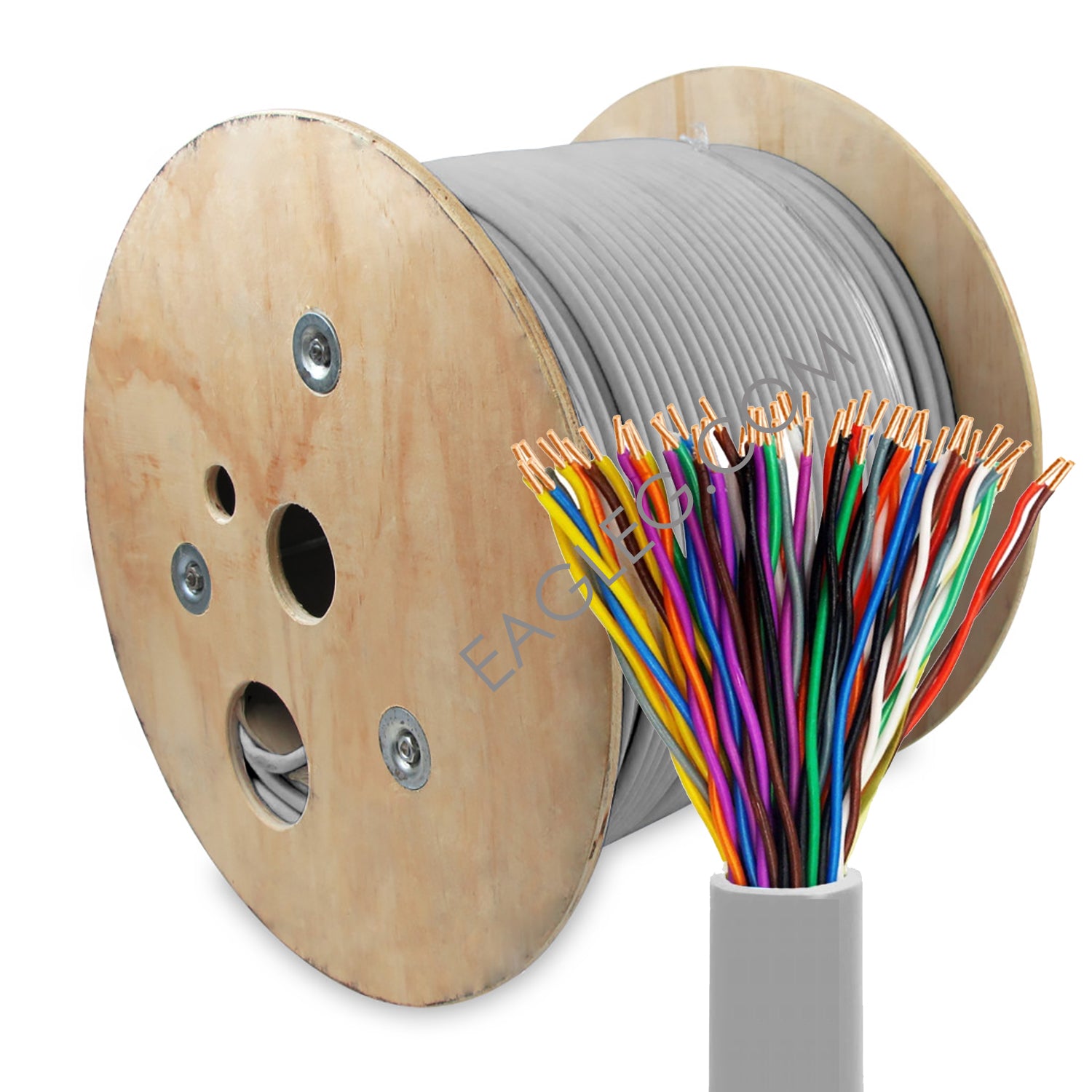 1000Ft CAT5E 25Pair Riser (CMR) 24AWG Communications Cable Gray– EAGLEG.COM