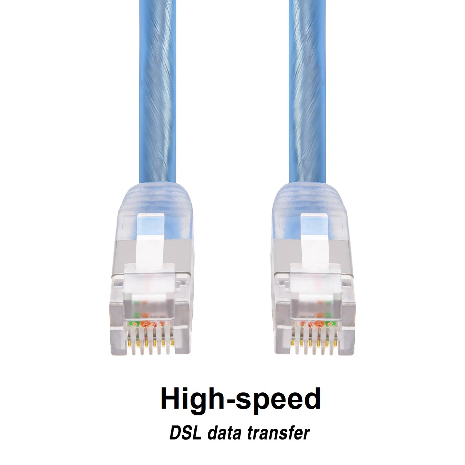 15Ft RJ11 Shielded High Speed Internet Modem Cable | DSL Modem Cable ...