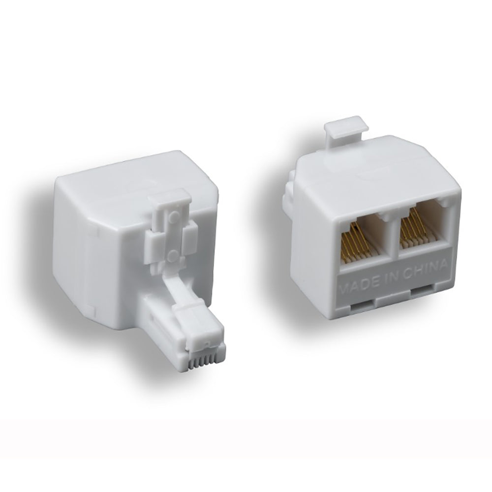 RJ12 6P/6C 1M/2F T Modular Adapter, EagleG.com– EAGLEG.COM