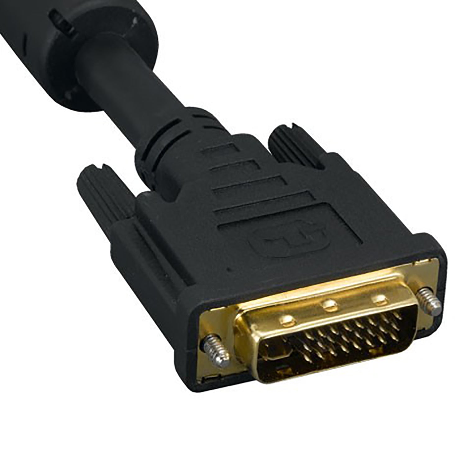 DVI-I Cable Dual Link Digital Video Cable M/M w/Ferrite 28AWG Gold Pla ...