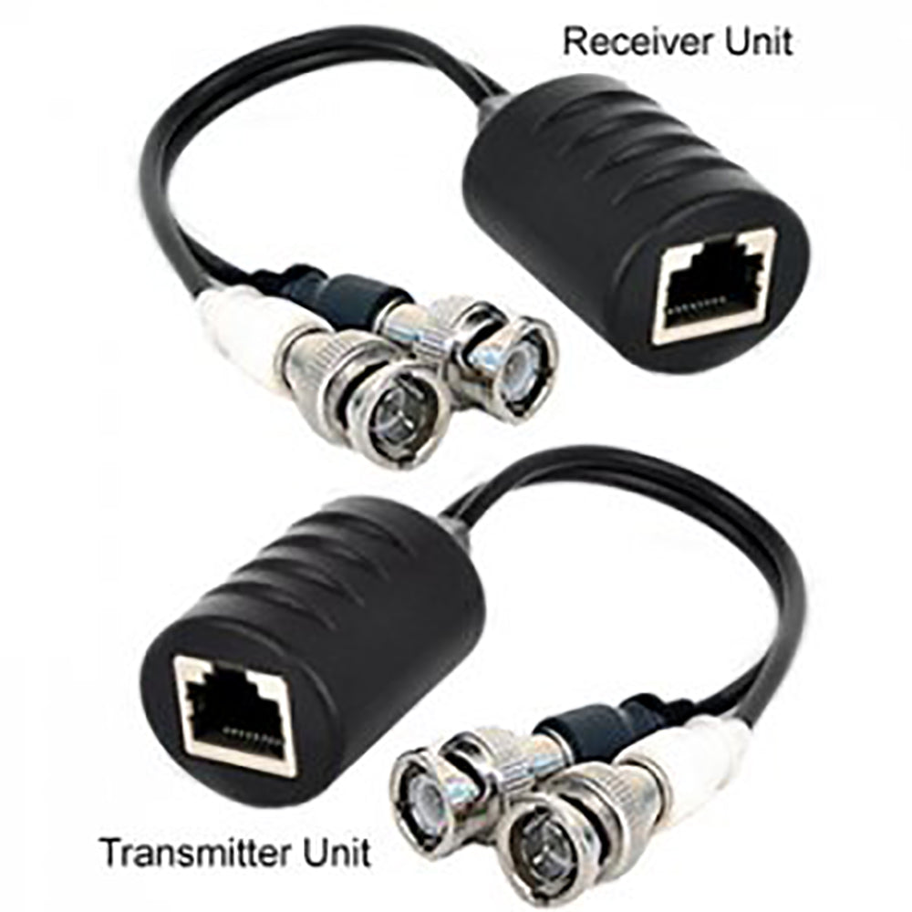 BNC Video Audio Extender Over Cat5e Cat6 Cat7 Cable– EAGLEG.COM