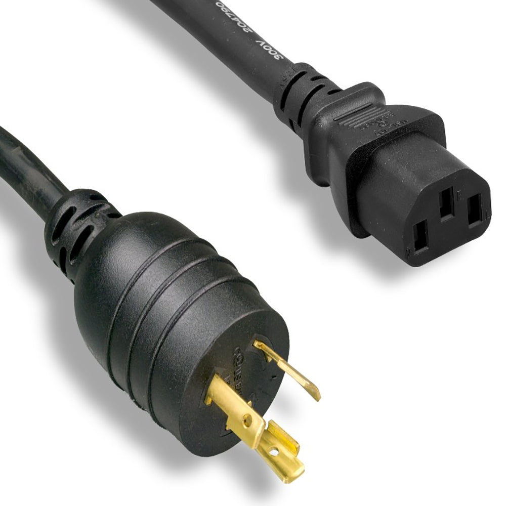 15Ft 14AWG High Voltage Power Cord NEMA L6-20P to IEC-60320-C13– EAGLEG.COM