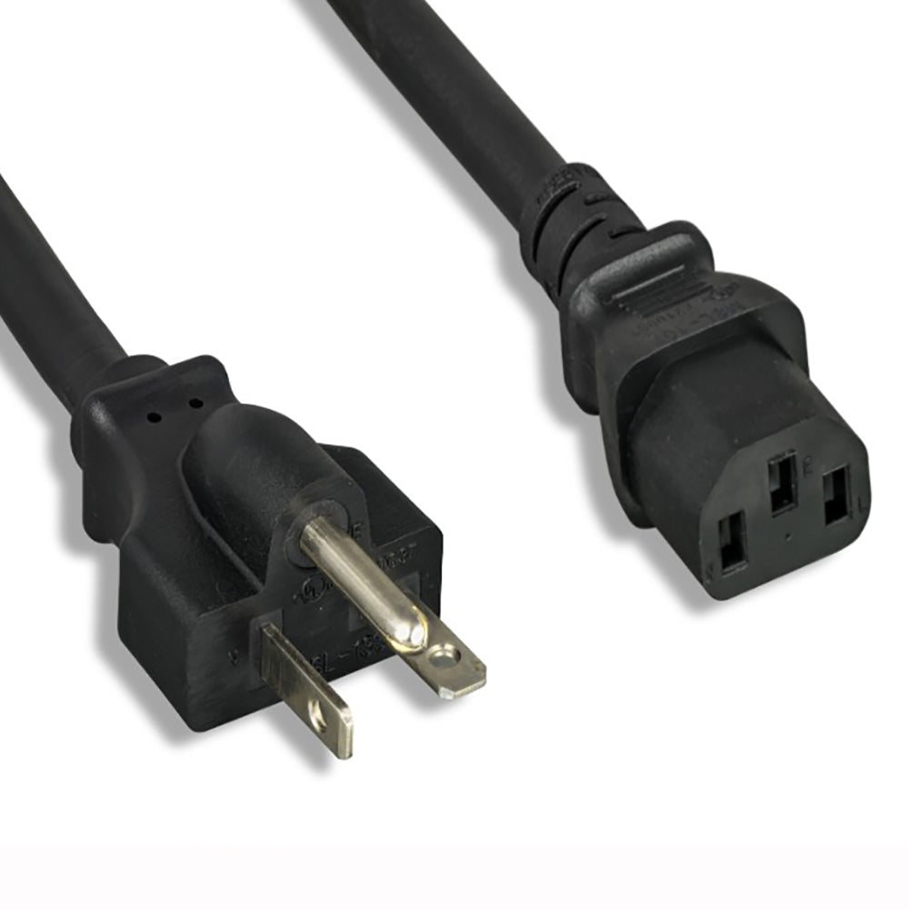 6Ft 14AWG AC Power Cord NEMA 6-20P to IEC-60320-C13, 15A/250V– EAGLEG.COM