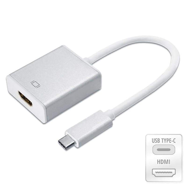 6 Inches USB Type C to HDMI Female Adapter Silver 4K 30Hz– EAGLEG.COM