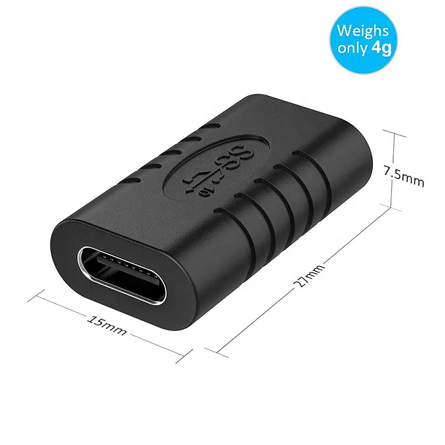 USB 3.1 USB C Female to Female Coupler | USB Type C Coupler Adapter ...